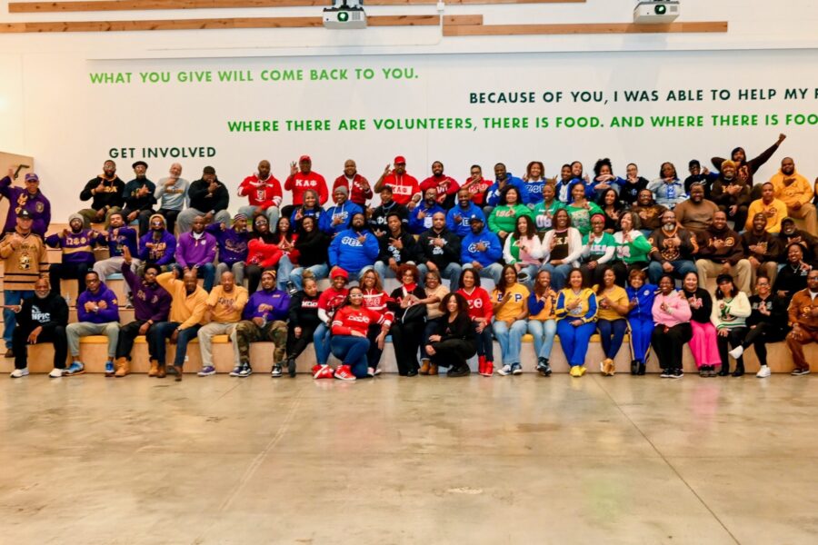 Divine Nine volunteers unite to address hunger during Black History ...
